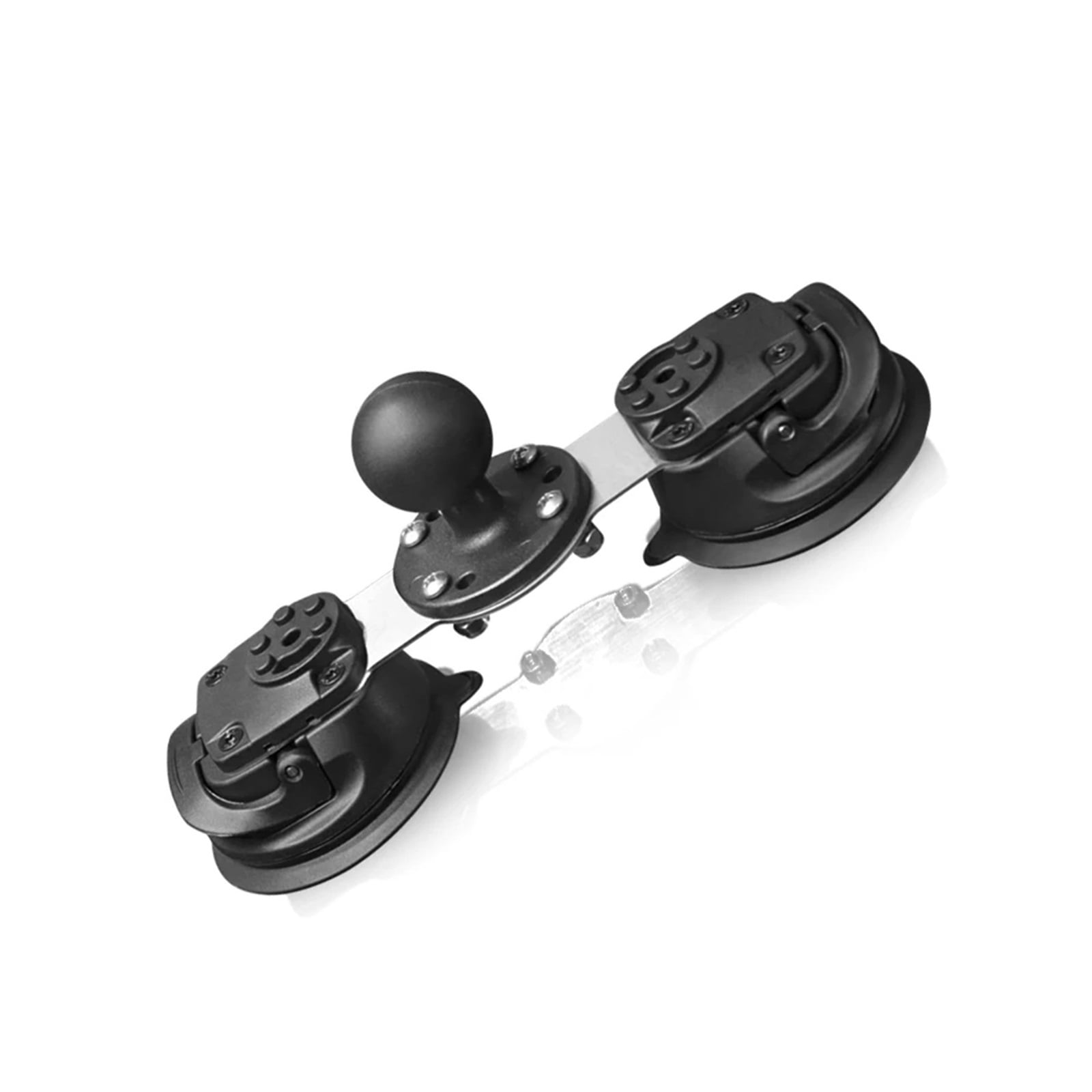 Dual Suction Cup Mount Base Air Pump Vacuum Suction Cup on Car or ...