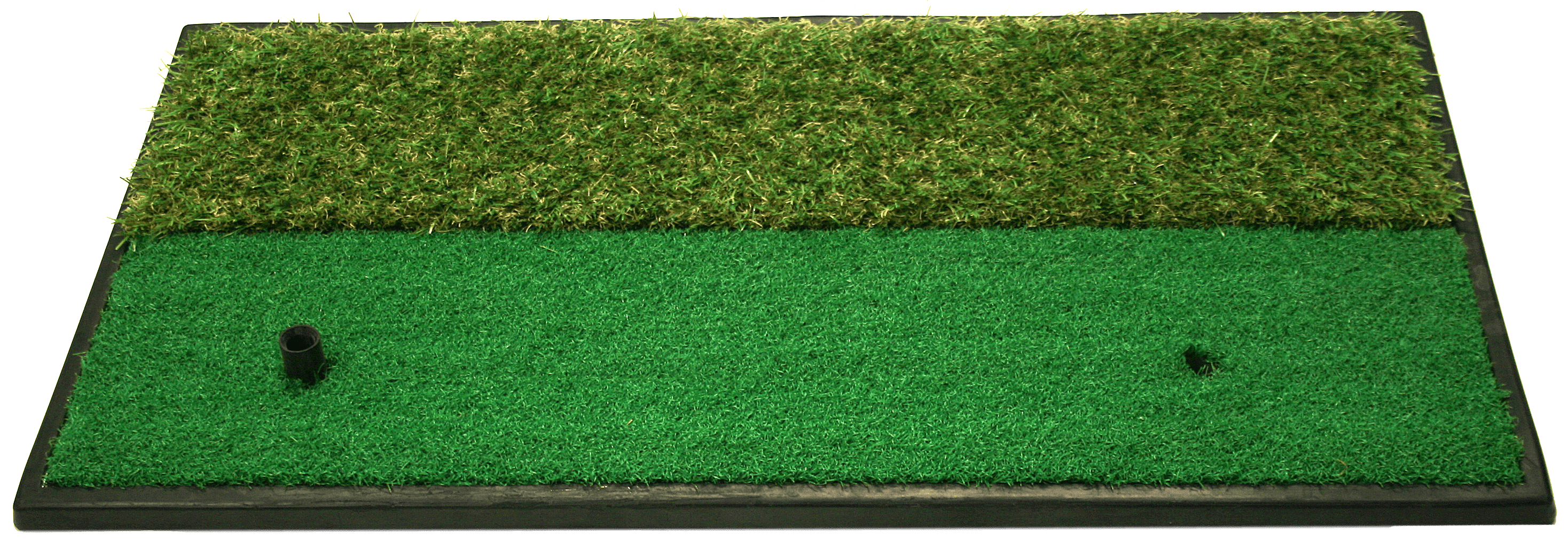 Dual-Surface Hitting/Practice, Chipping and Driving Golf Grass Mat with ...