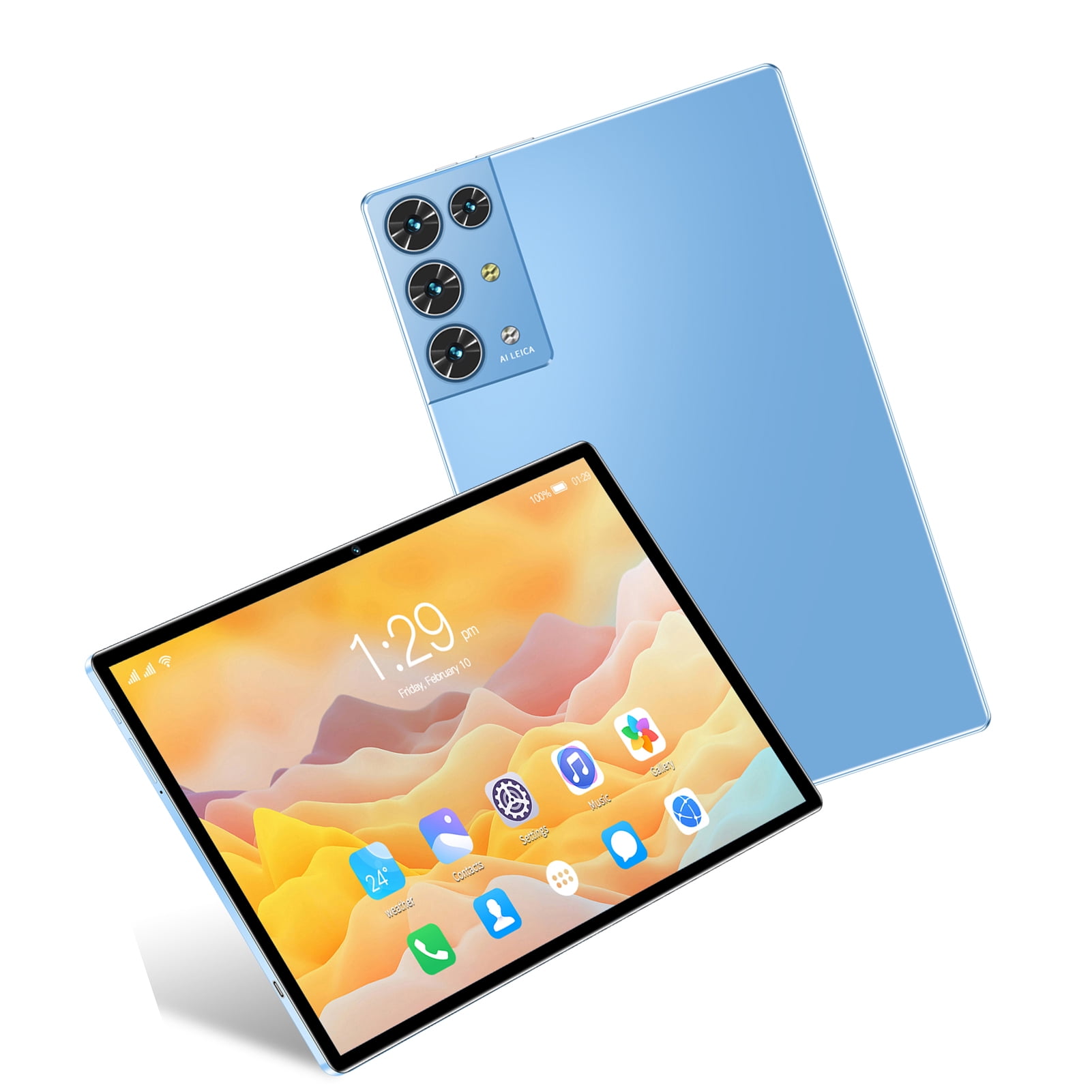 Dual Tablet 8GB+256GB 10.1 Inch Screen 5G Calling 10-Core MTK6797 Processor 128GB Expandable ...