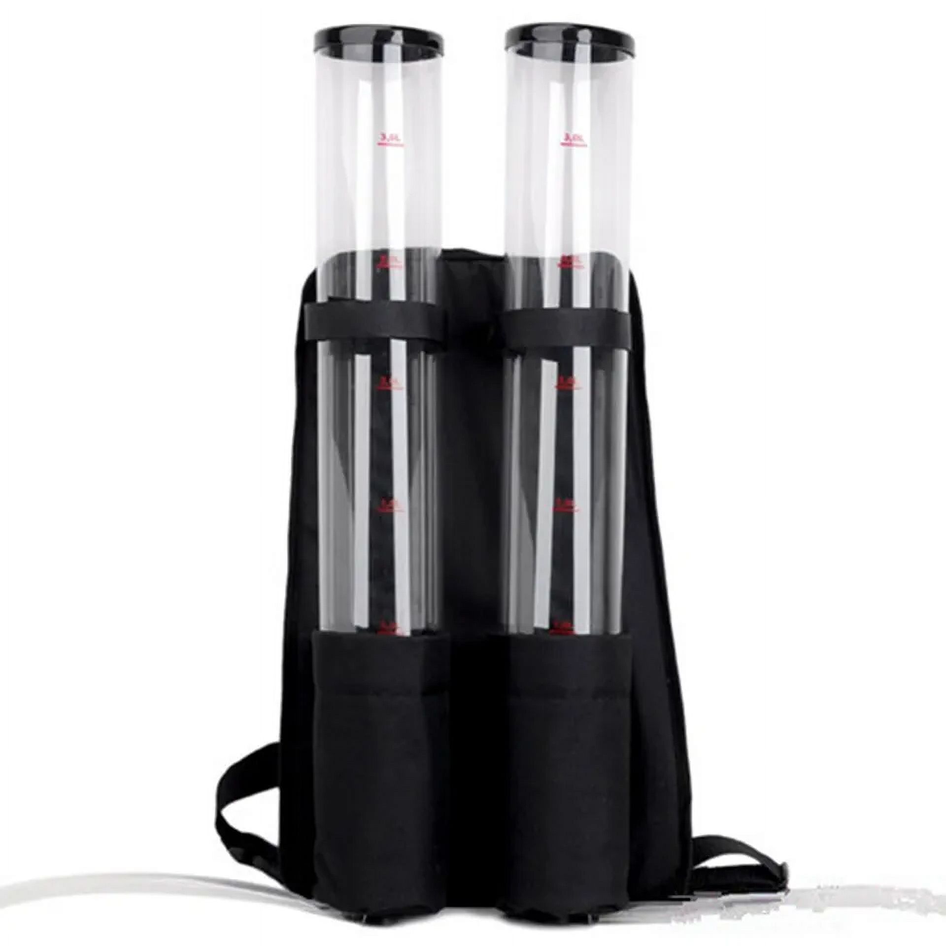 Dual Tank Beverage Beer Liquor Dispenser Backpack for Bar Club Pub (3L ...