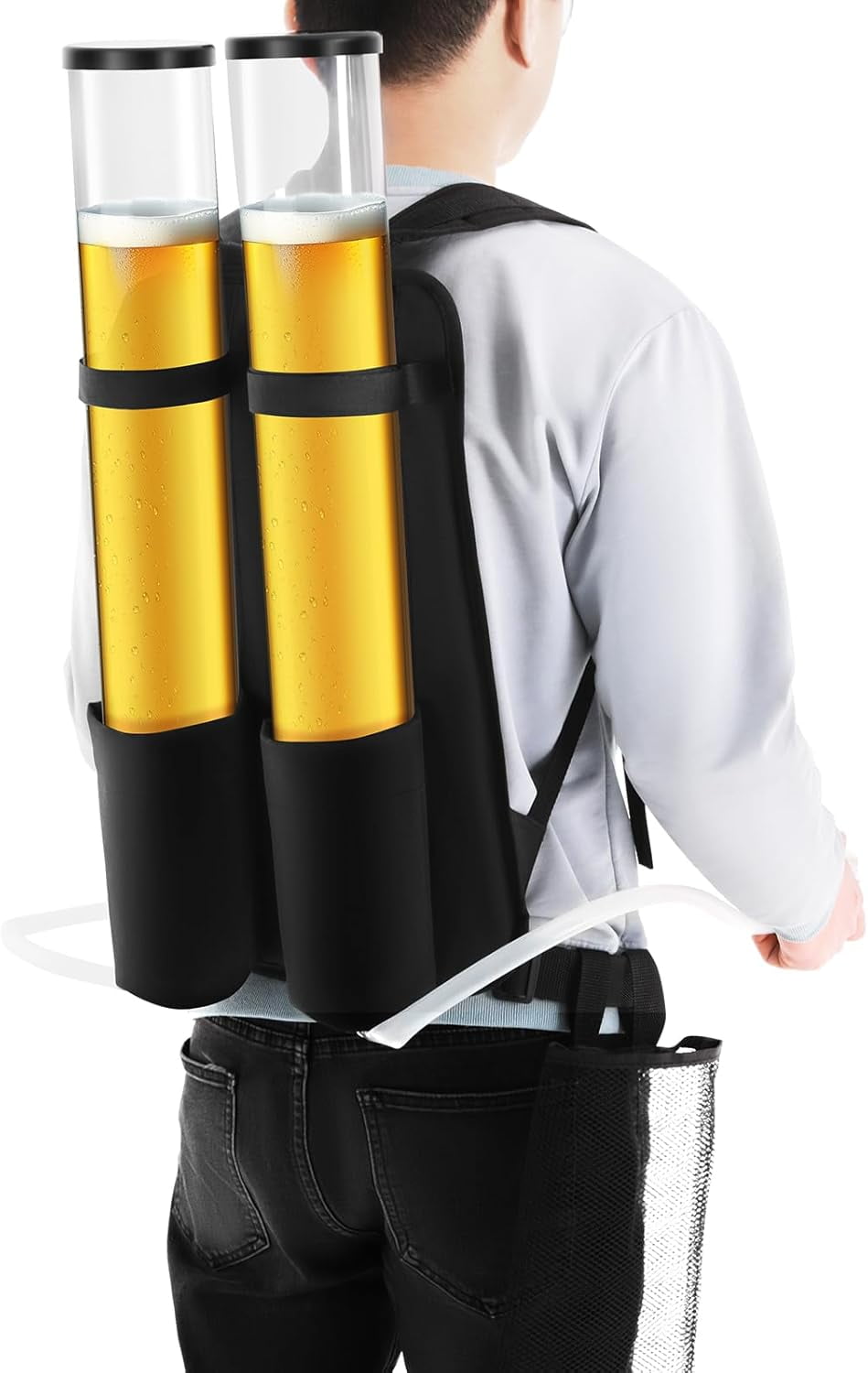 Dual Tank Double Drink Dispenser,Beverage Dispenser Backpack Beer ...