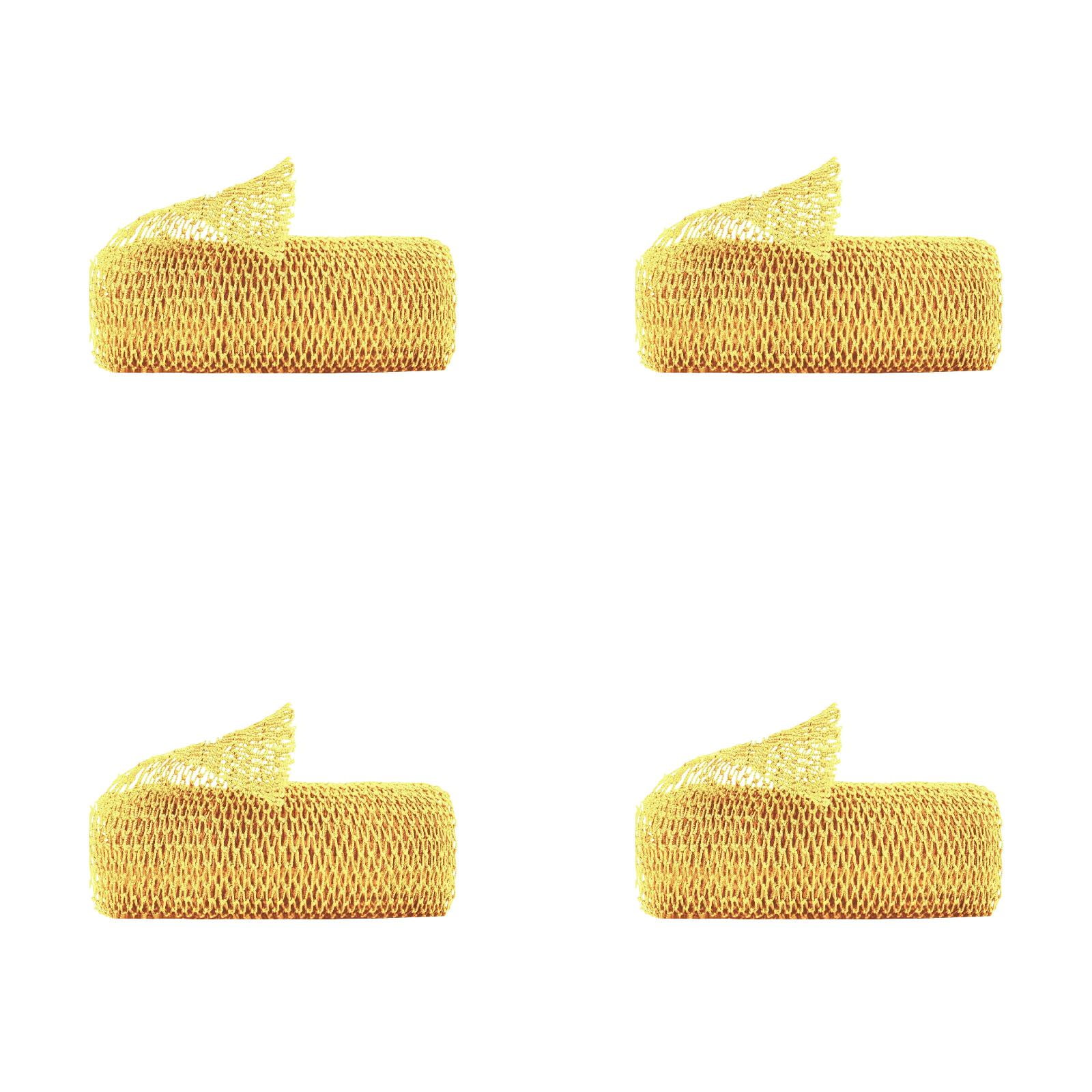 Dual-Textured Mesh Sponge Body Scrubber for Bath and Shower ...
