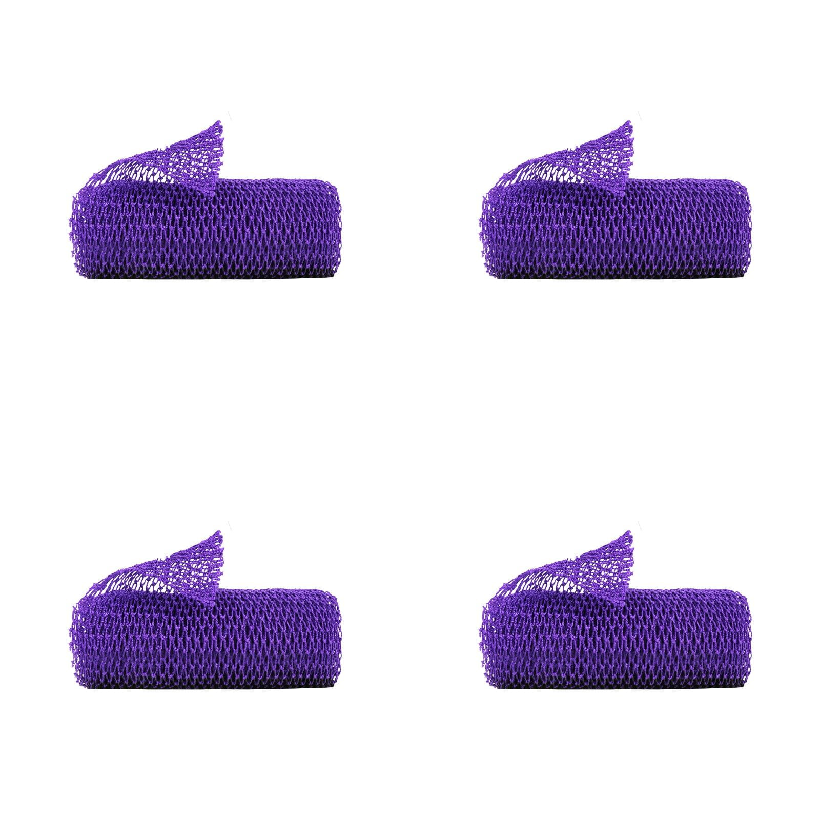 Dual-Textured Mesh Sponge Body Scrubber for Bath and Shower ...