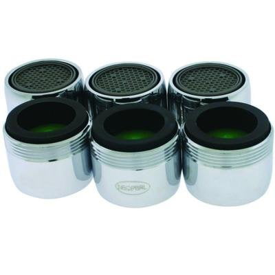 Dual Thread 1.5 GPM Water-Saving Faucet Aerators (6-Pack), 706347 ...