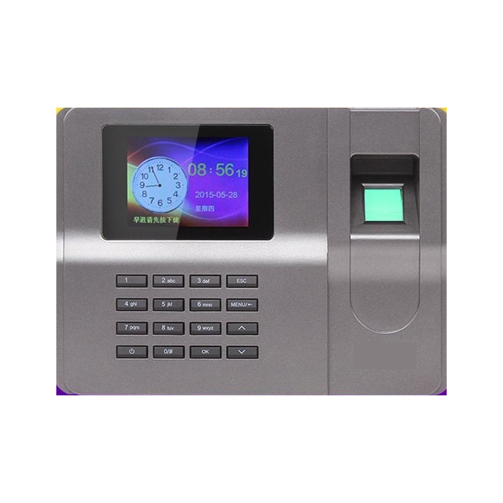 Dual Time Attendance Machine Fingerprint Machine, Password Machine ...