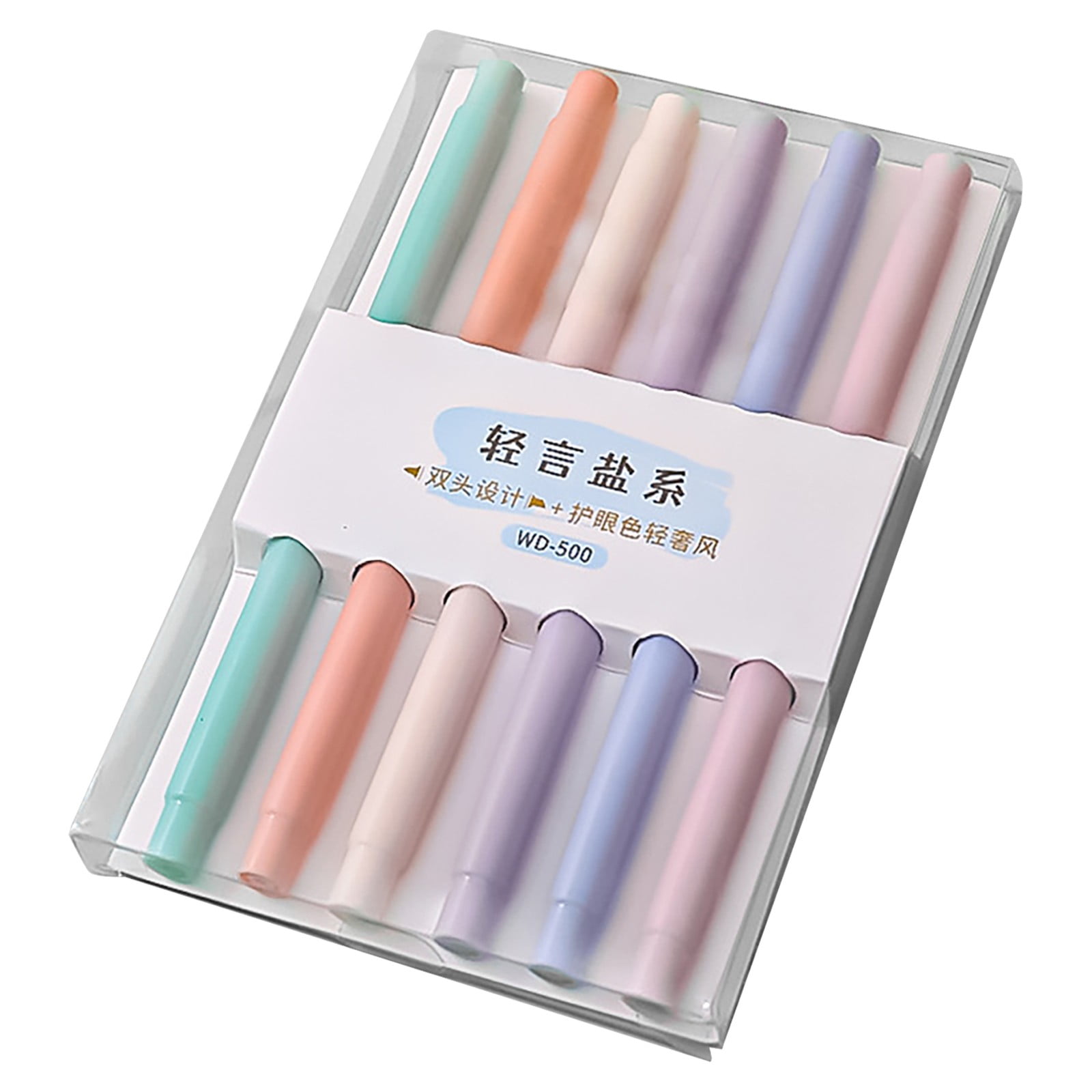 Dual Tip Aesthetic Highlighters, 6PCS Cute Highlighters Assorted Colors ...