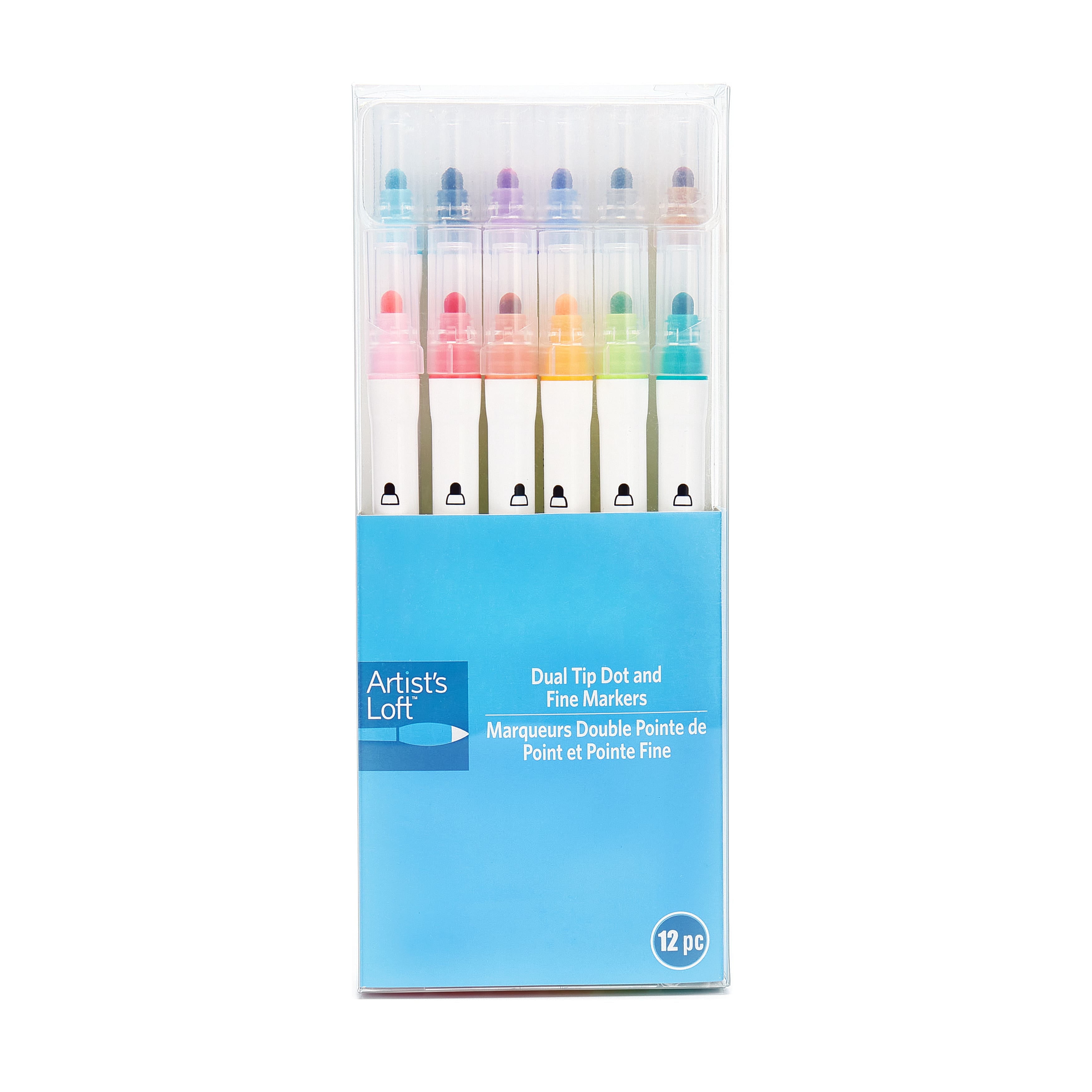 Dual Tip Dot & Fine Markers by Artist's Loft™ - Walmart.com