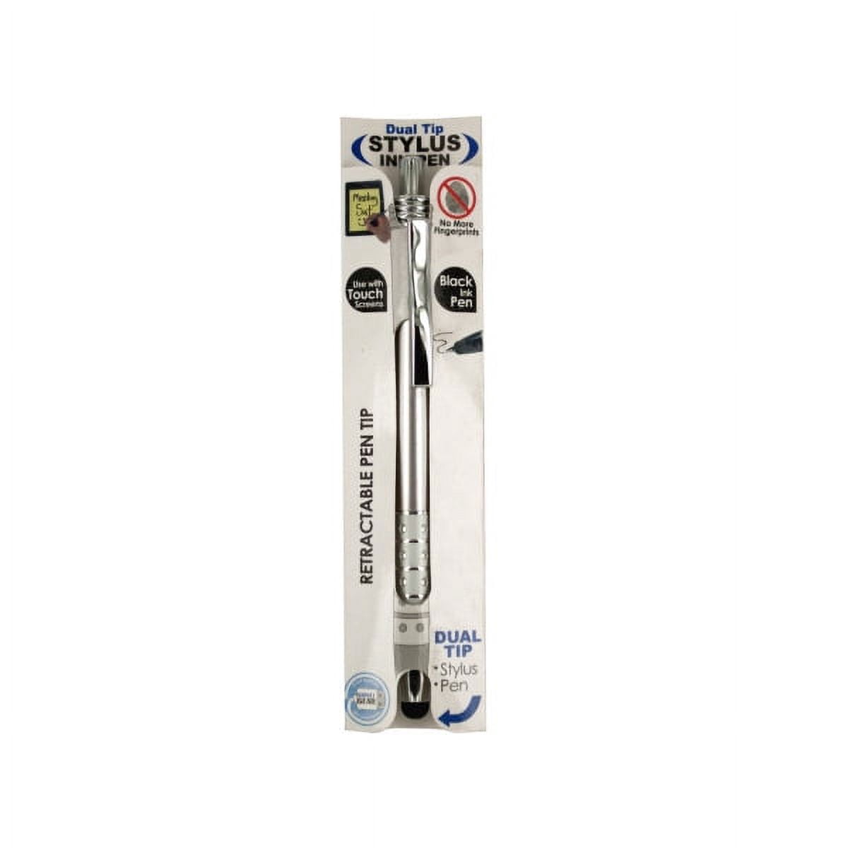 Dual Tip Retractable Stylus Ink Pen - Walmart.com