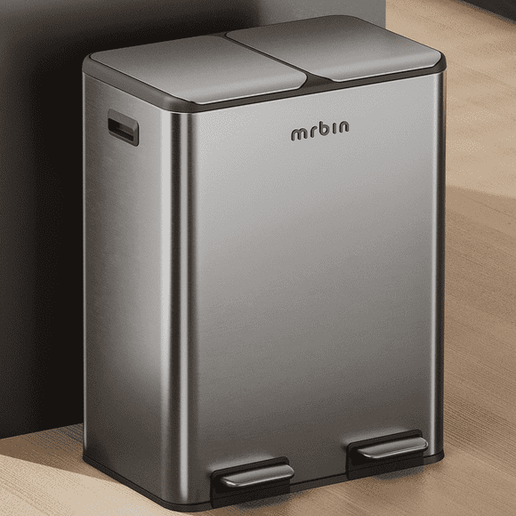 Dual Compartment Trash