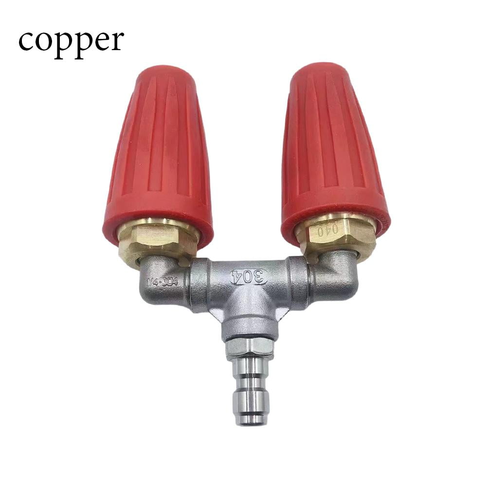Dual Turbo Nozzle Tip for Pressure Washer,360° Rotating Turbo Nozzle ...