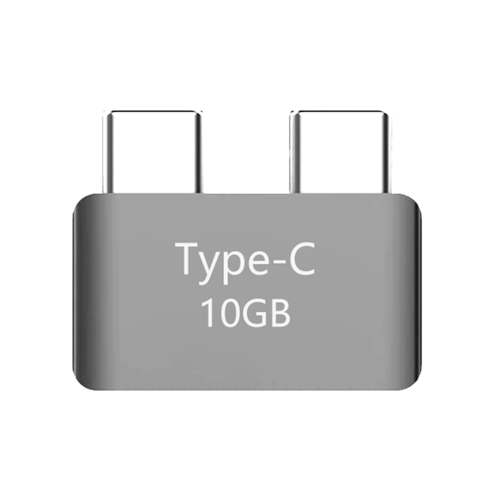 Dual Type-C Short Extender USB C Thunderbolt 3 Female to Male Expansion ...