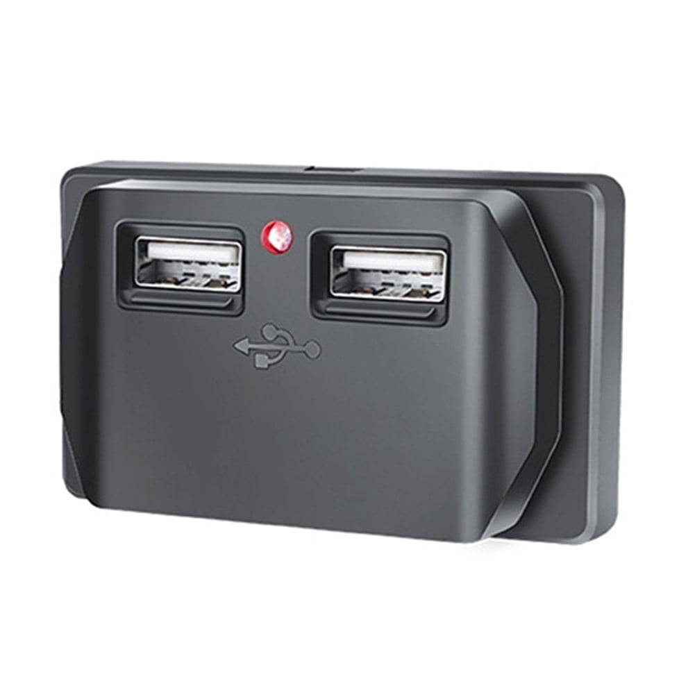 Dual USB Outlet Socket Car Charger 3.1A Panel Flush Mount With LED ...