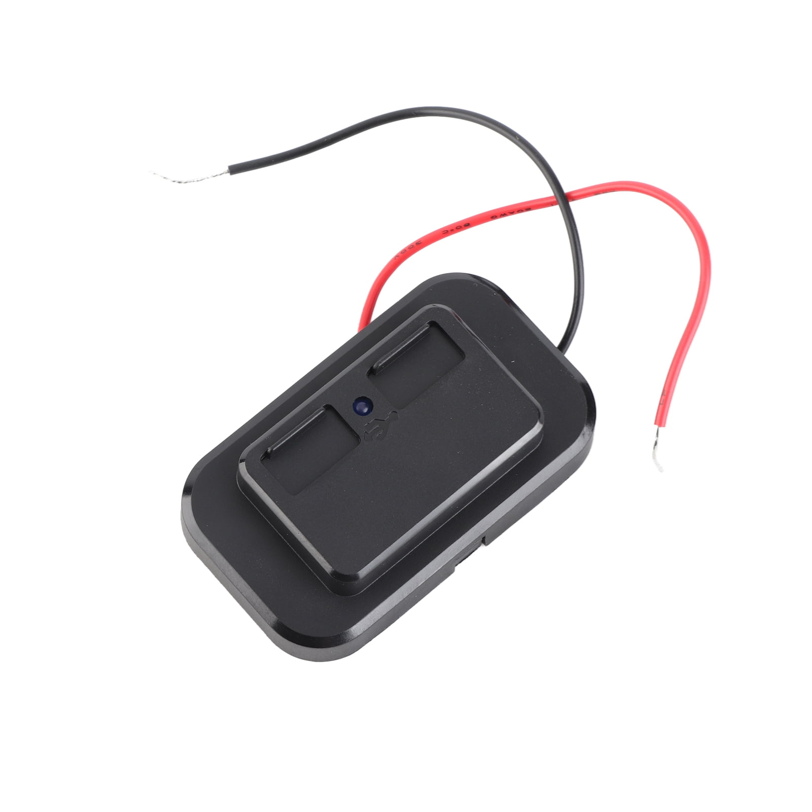 Dual USB Outlets 3.1A Car Adapter Power Socket 12-24V With Dust Cap For ...