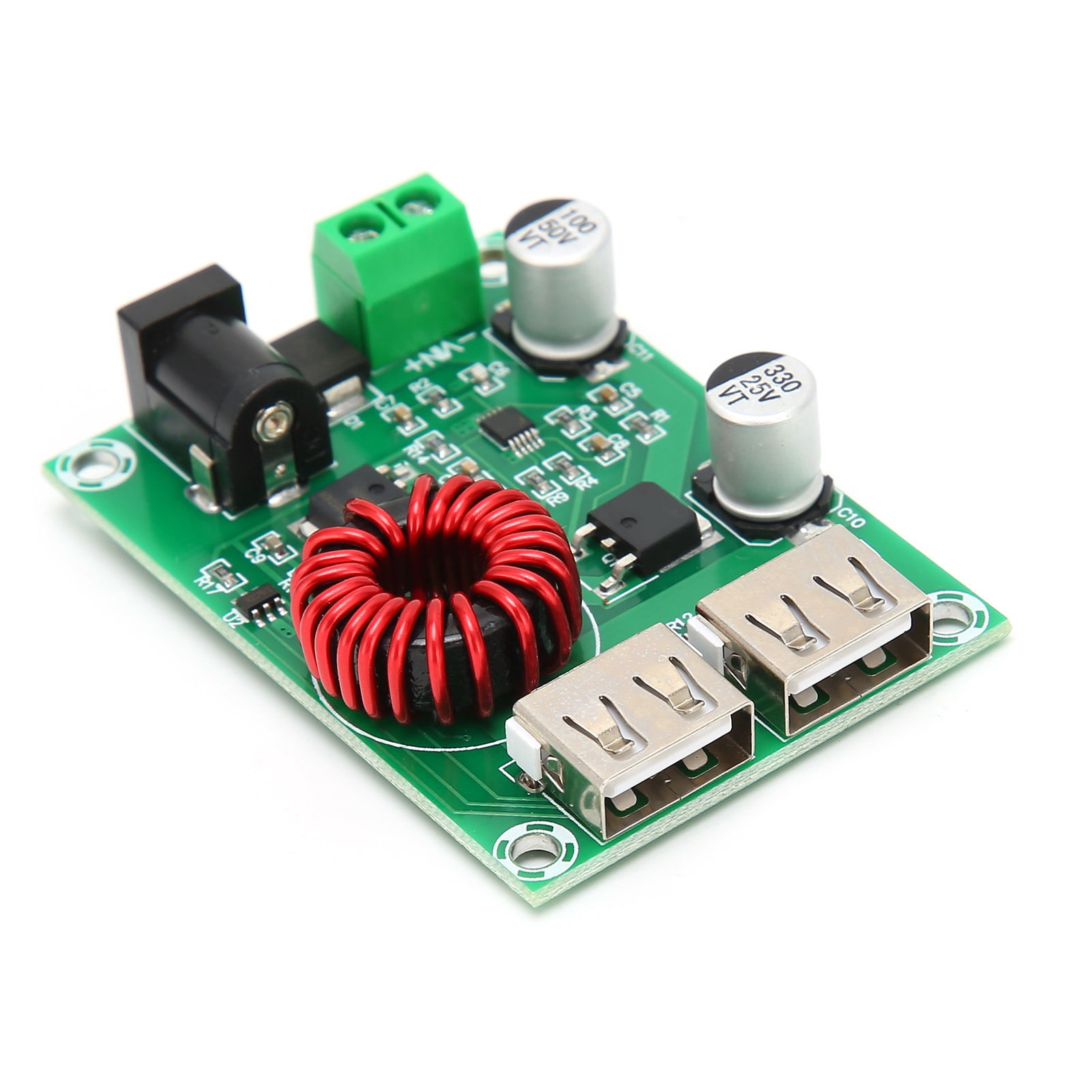 Dual USB Output Buck Module Voltage Converter Reducer Regulator Reduce ...