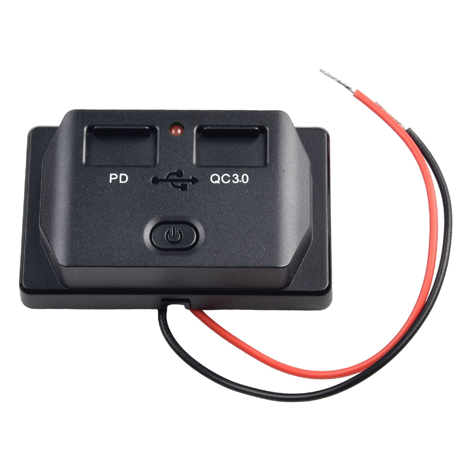 Dual USB Ports QC3.0 PD Car Bus Charger Socket Adapter USB Power Panel ...