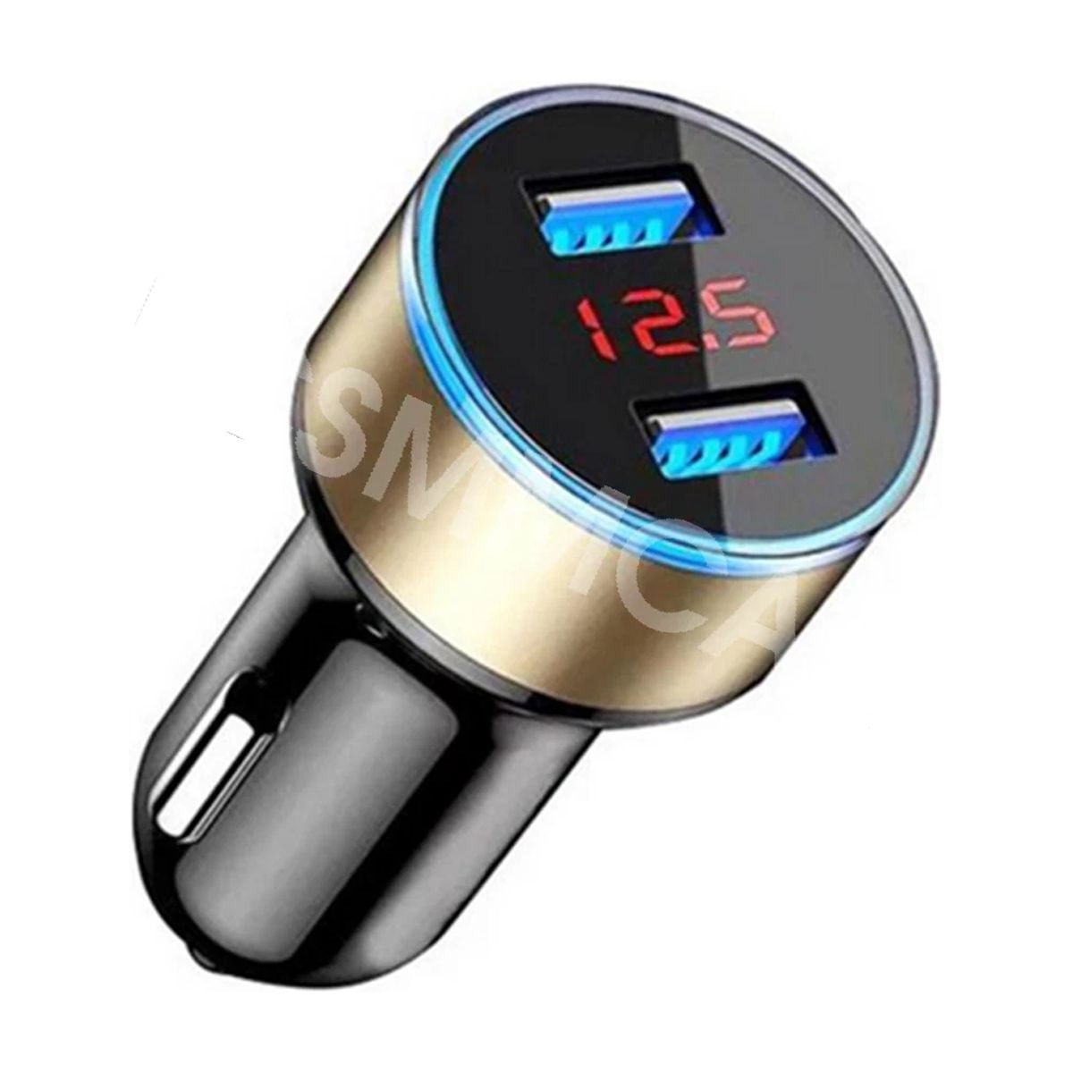 Dual Usb Car Mobile Phone Charger Fast Charging Adapter Cigarette ...
