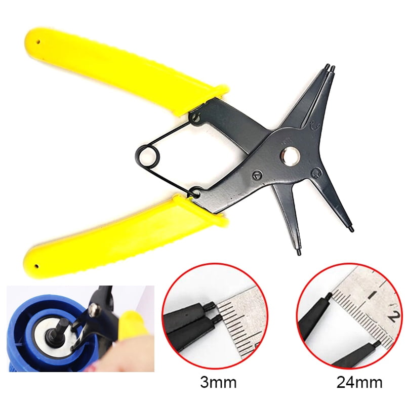 Dual Use 2 In 1 Circlip Pliers Internal External Retaining Ring Pliers ...