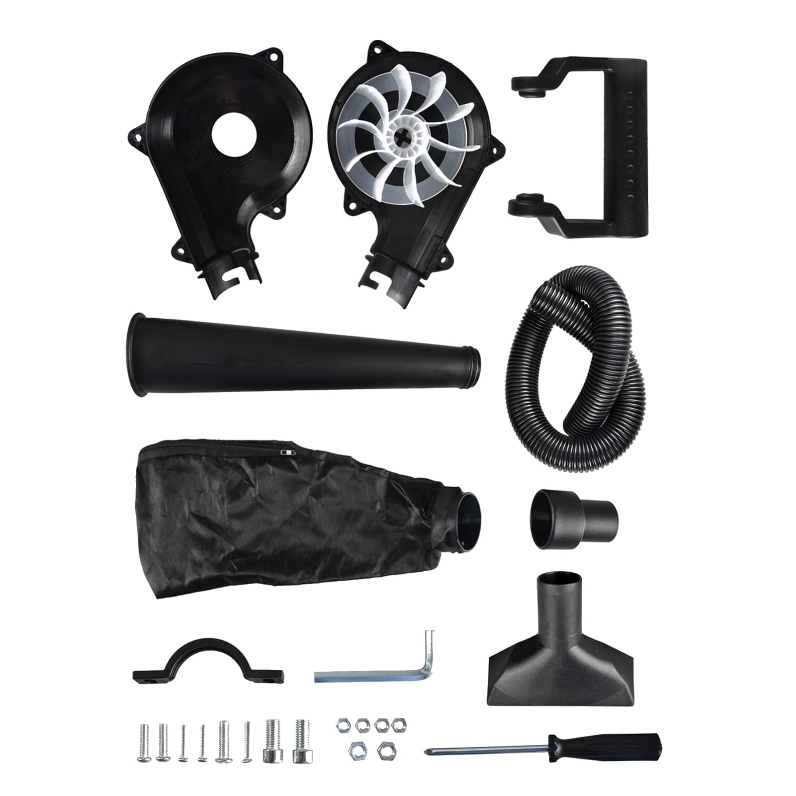 Dual-Use Angle Grinder Conversion Kit - Blower and Vacuum Cleaner ...