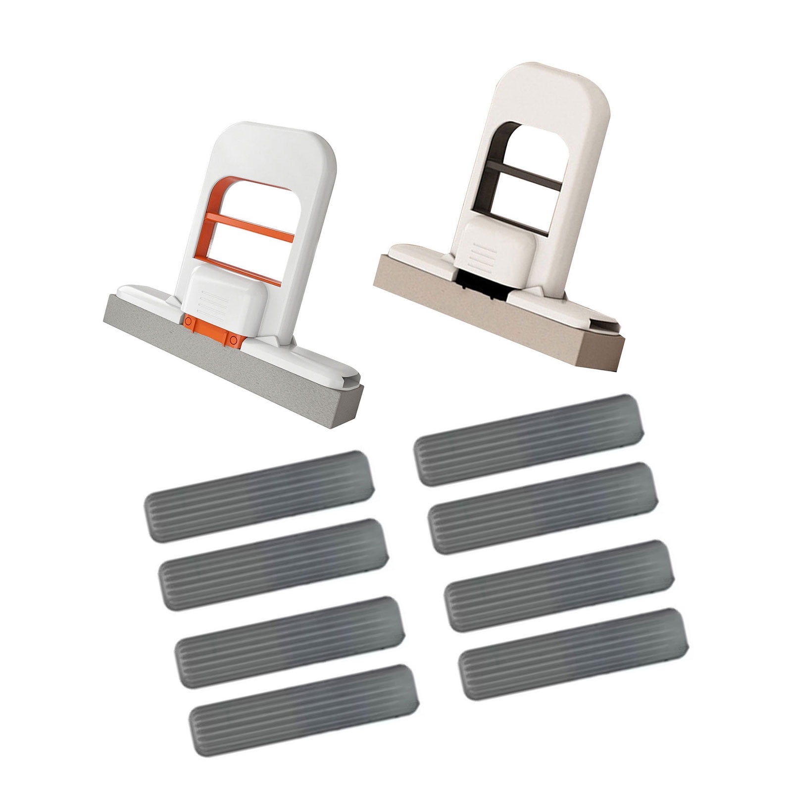 Dual-Use Spongiform Scrubber, Bendable Handle for Wet/Dry Surfaces ...