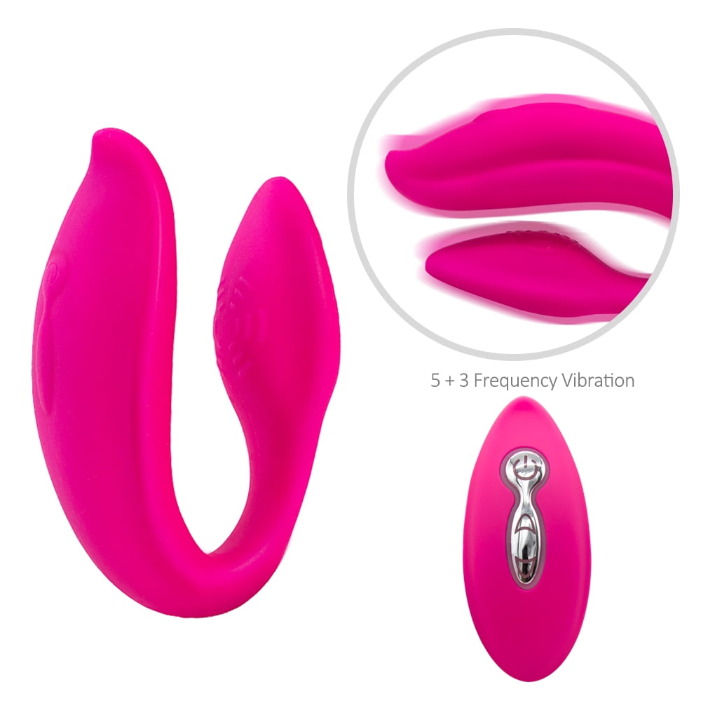 Dual Vibration Arc Personal Massager Made Of Body Safe Silicone