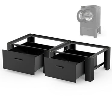 "Matalde 2-in-1 Heavy Duty Washer Dryer Pedestal, 28"" Laundry Riser ...