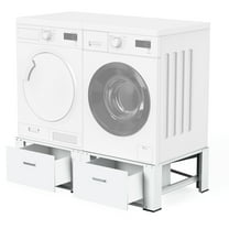 2-in-1 Washer Dryer Pedestals 28" Matalde Laundry Pedestal Upgraded ...