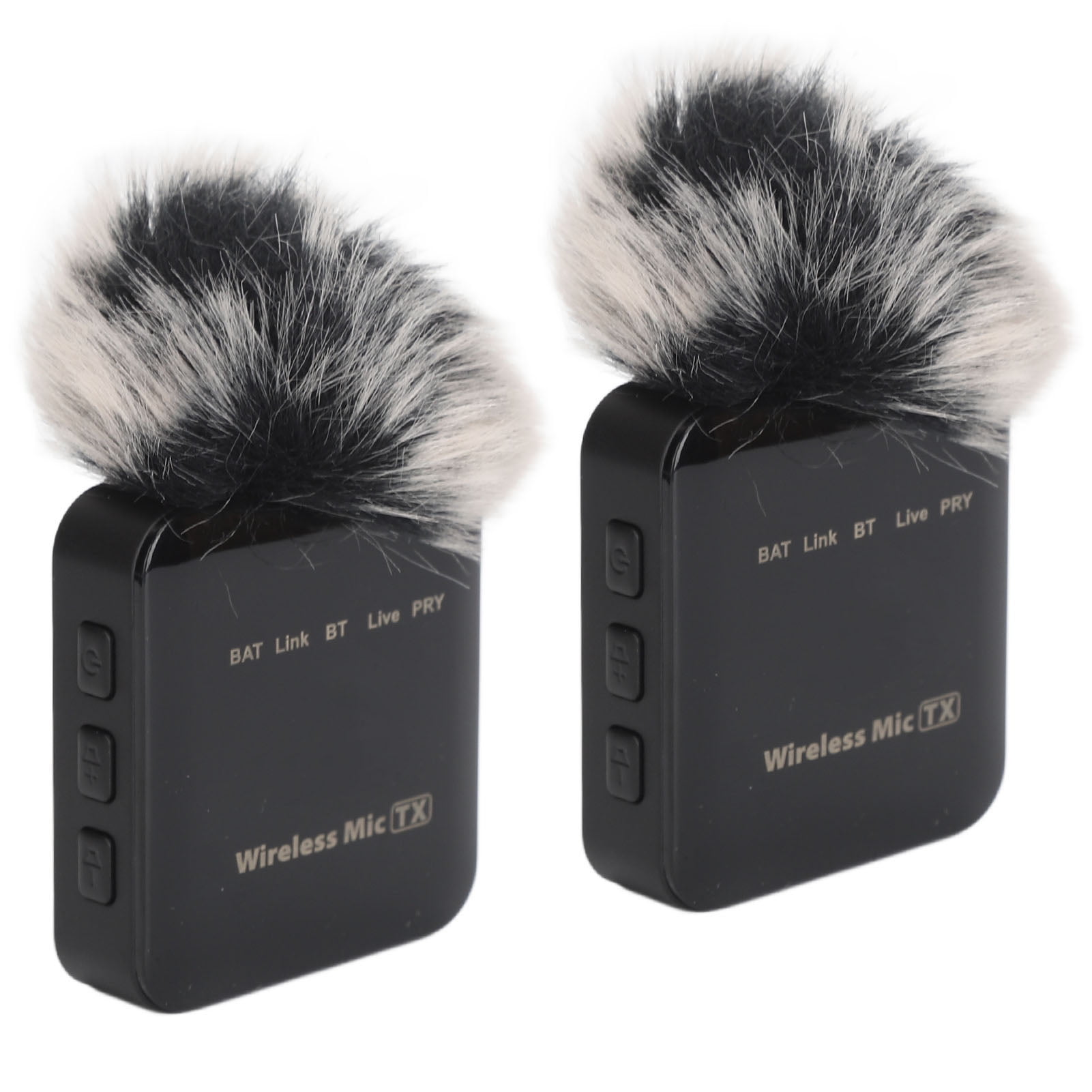 Dual Wireless Lavalier Microphone for Phone Laptop Computer ...