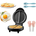 Dual-Zone Electric Omelette Maker, Omelette Pan Nonstick, Non Stick ...