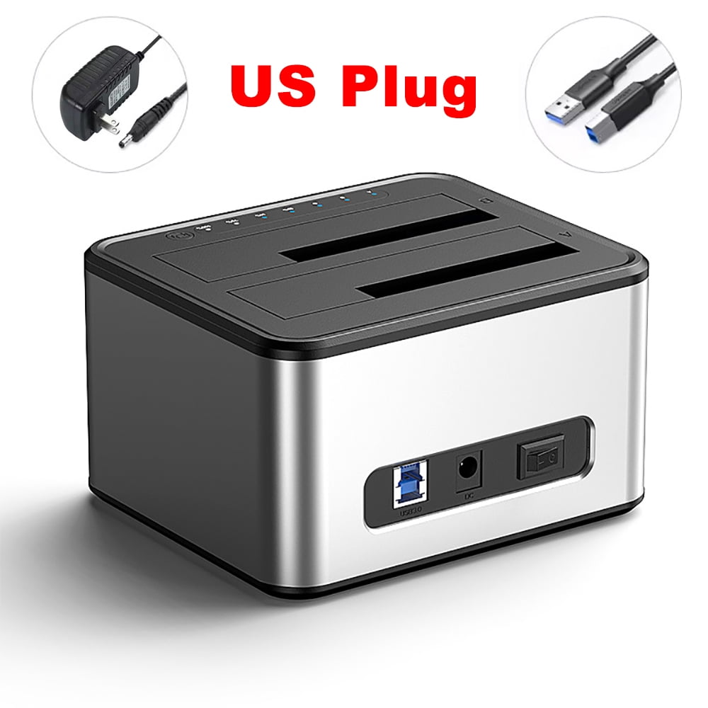Dual-bay Hard Drive Station USB3.0 5Gbps HDD Docking Station Hard Drive ...