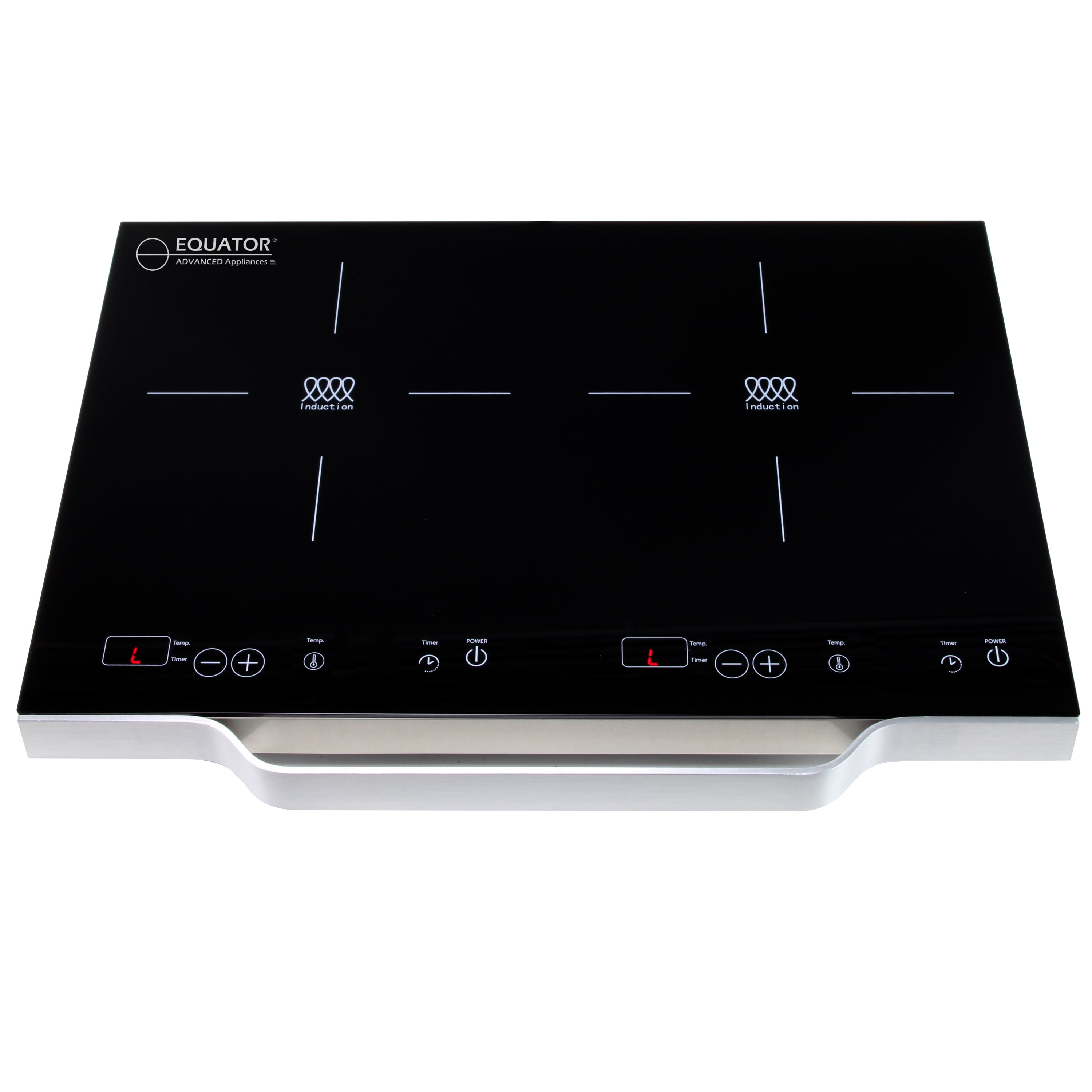 Dual burner freestanding Portable Induction Cooktop with touch control ...