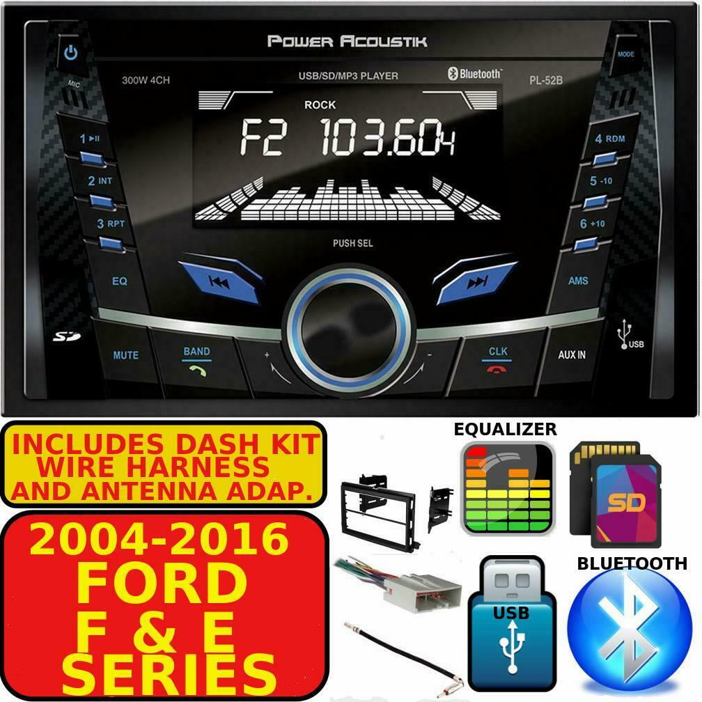Dual car Radio Stereo with USB, AUX, and Bluetooth Technology - Walmart.com
