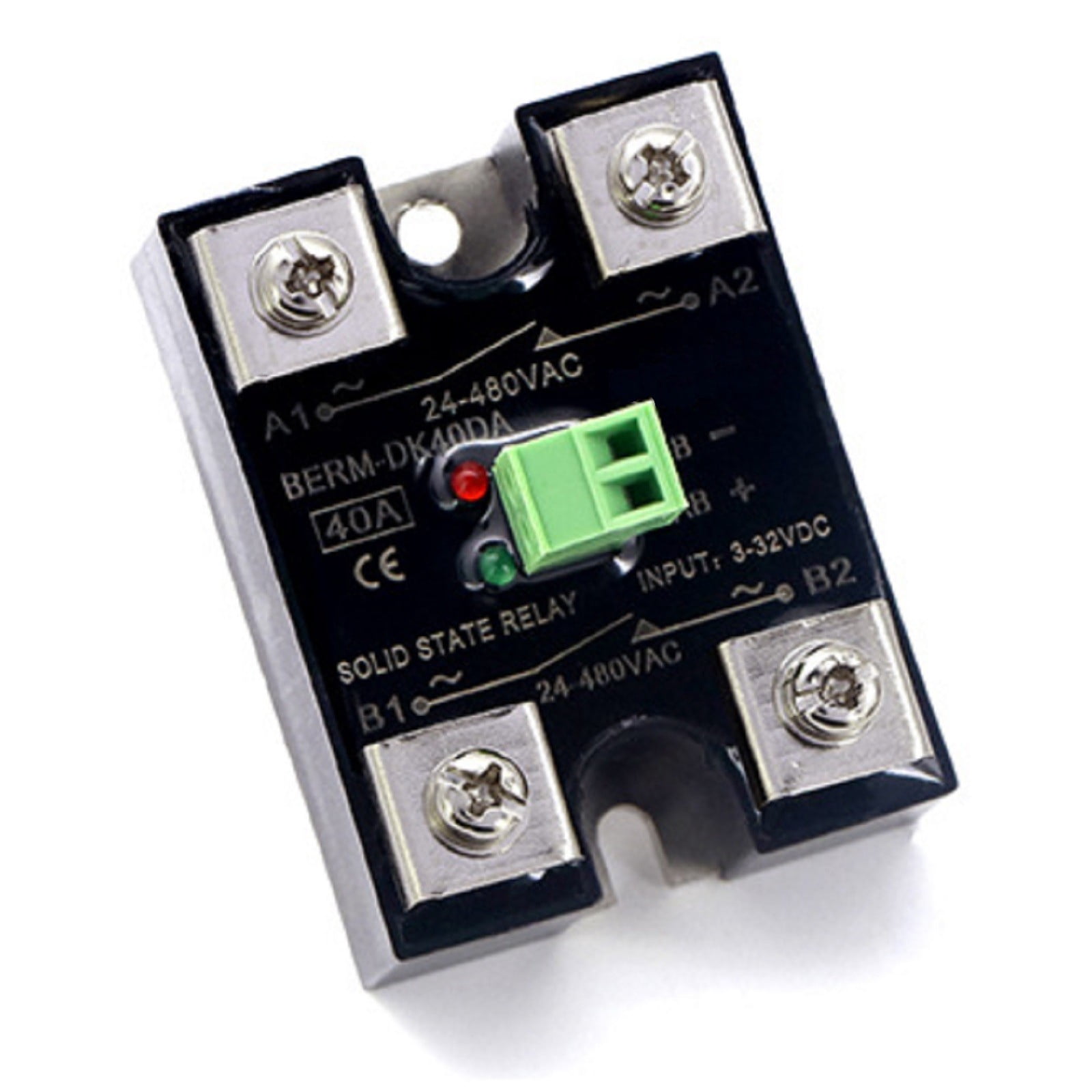 Dual-channel Solid State Relay Single-phase DC Control AC Single ...
