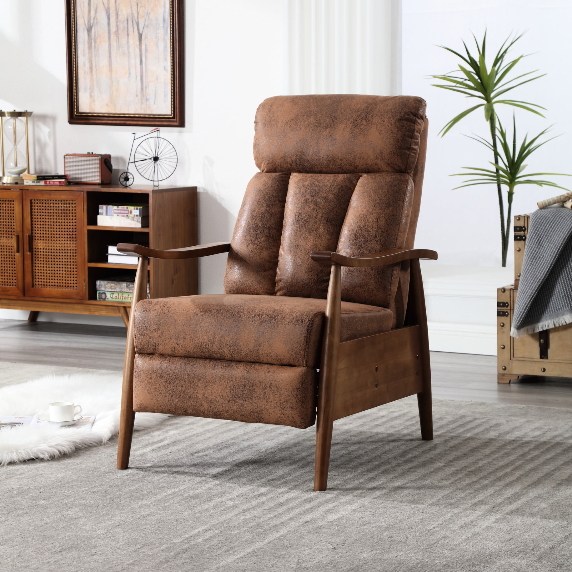Dual - function Foot Extension Recliner - Fit Different Relaxing ...