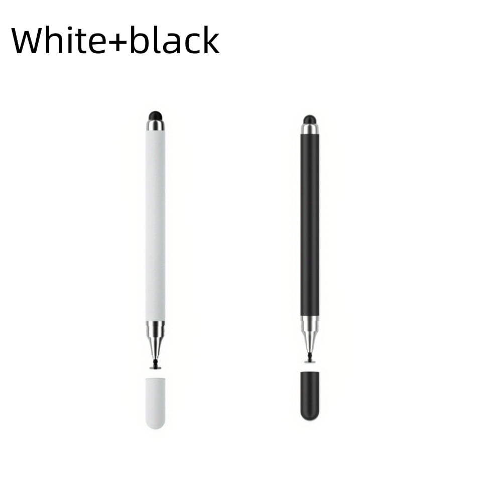 Dual-head Capacitive Pen Disc Silicone Head Dual-purpose Stylus ...