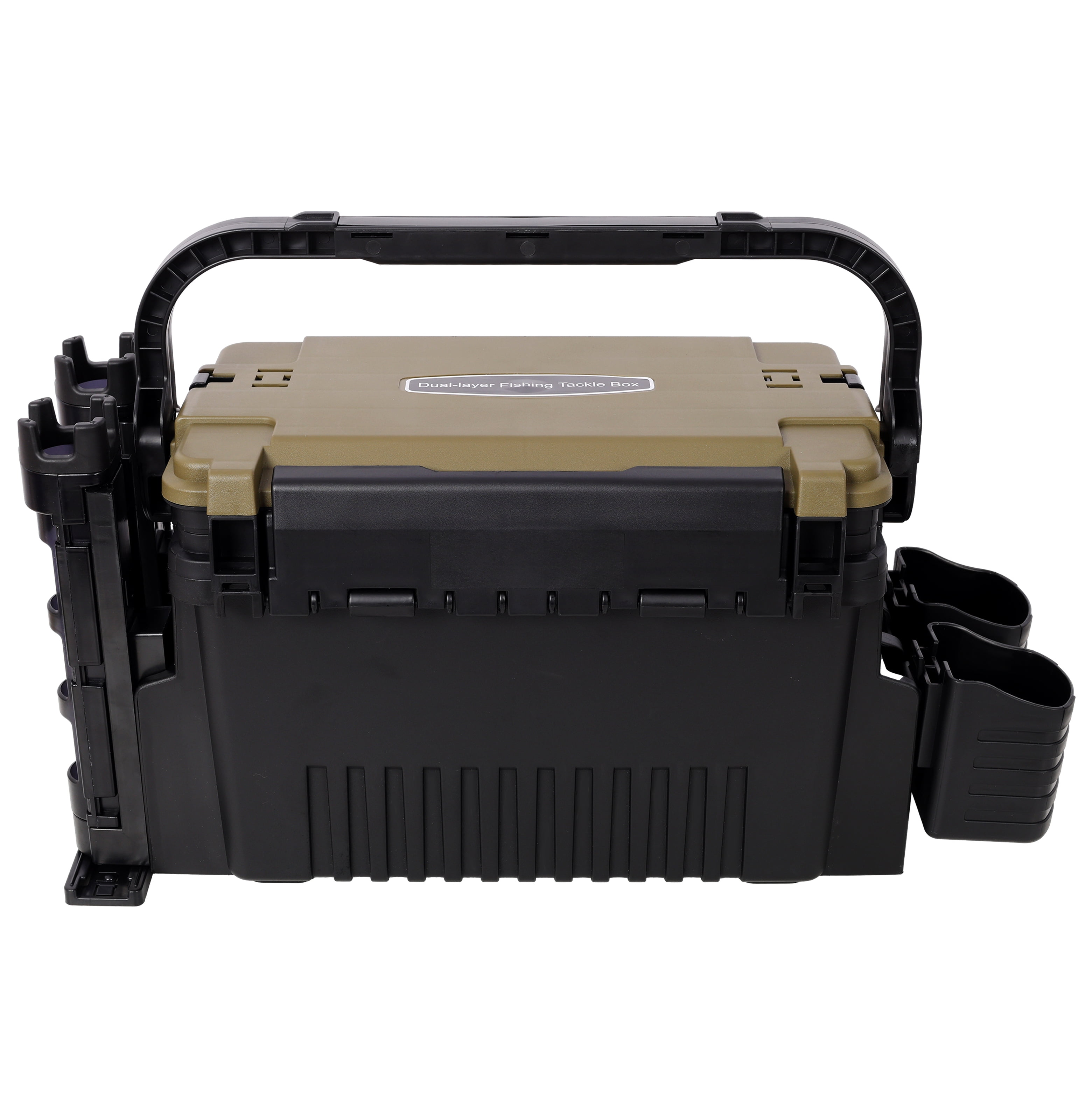 Dual-layer Fishing Tackle Box,Tackle Box Organizer Fishing Box Large ...