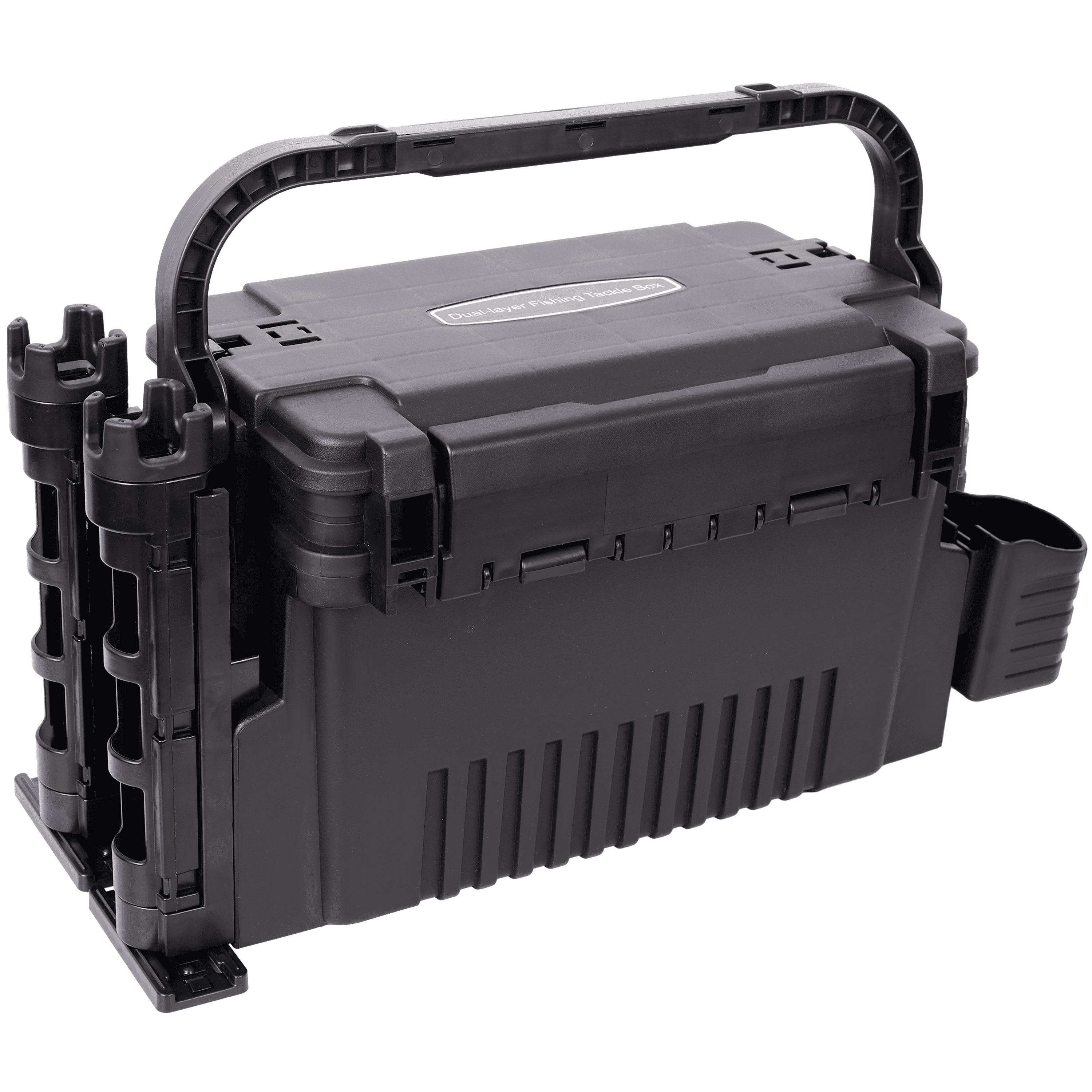 Dual-layer Fishing Tackle Box,Tackle Box Organizer Fishing Box Large ...