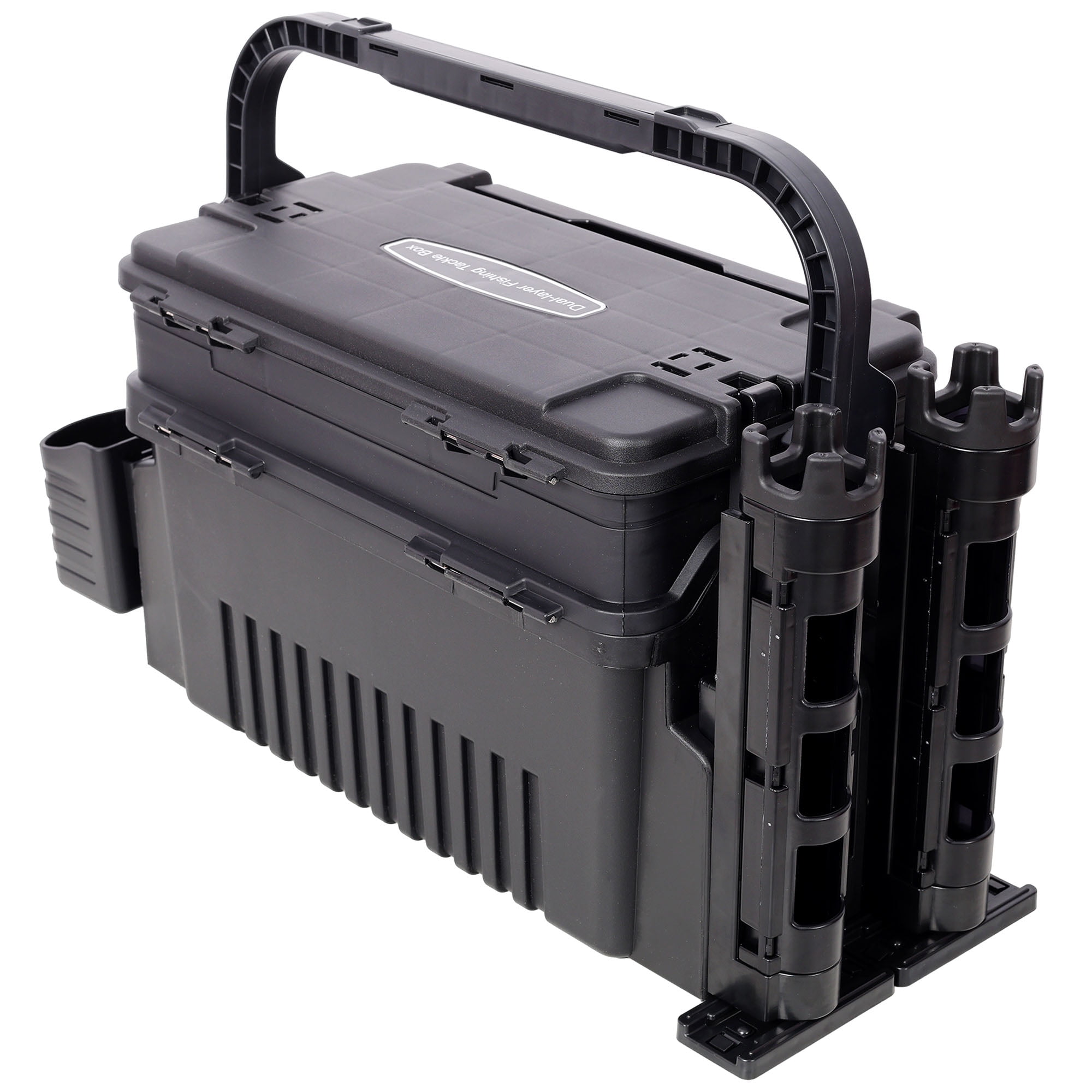 Dual-layer Fishing Tackle Box,Tackle Box Organizer Fishing Box Large ...
