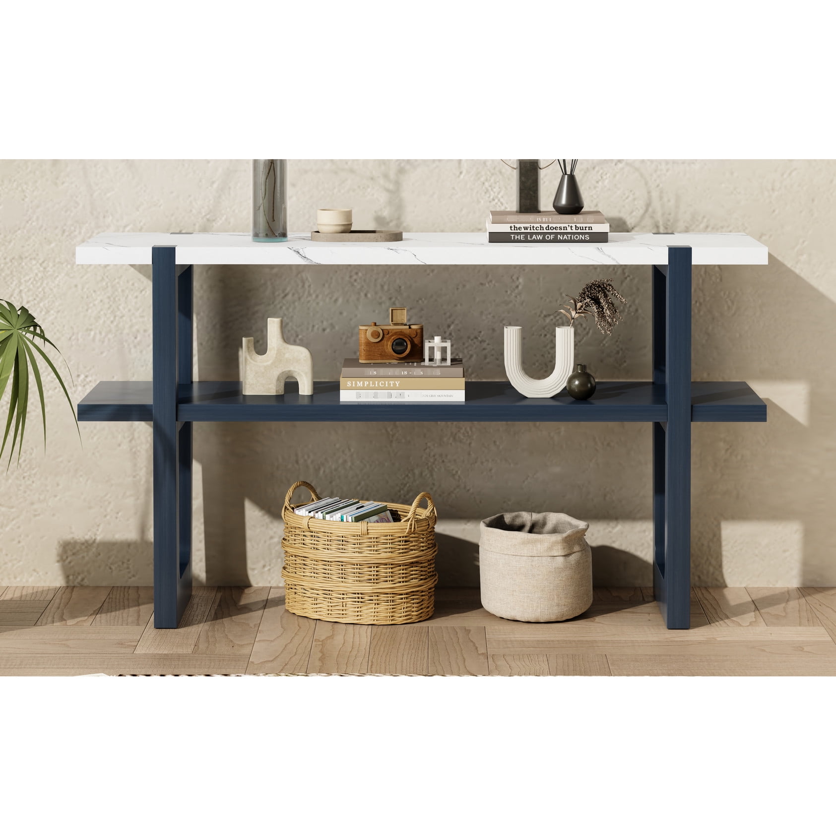 Dual-purpose storage & style / Functional console for entry and living ...
