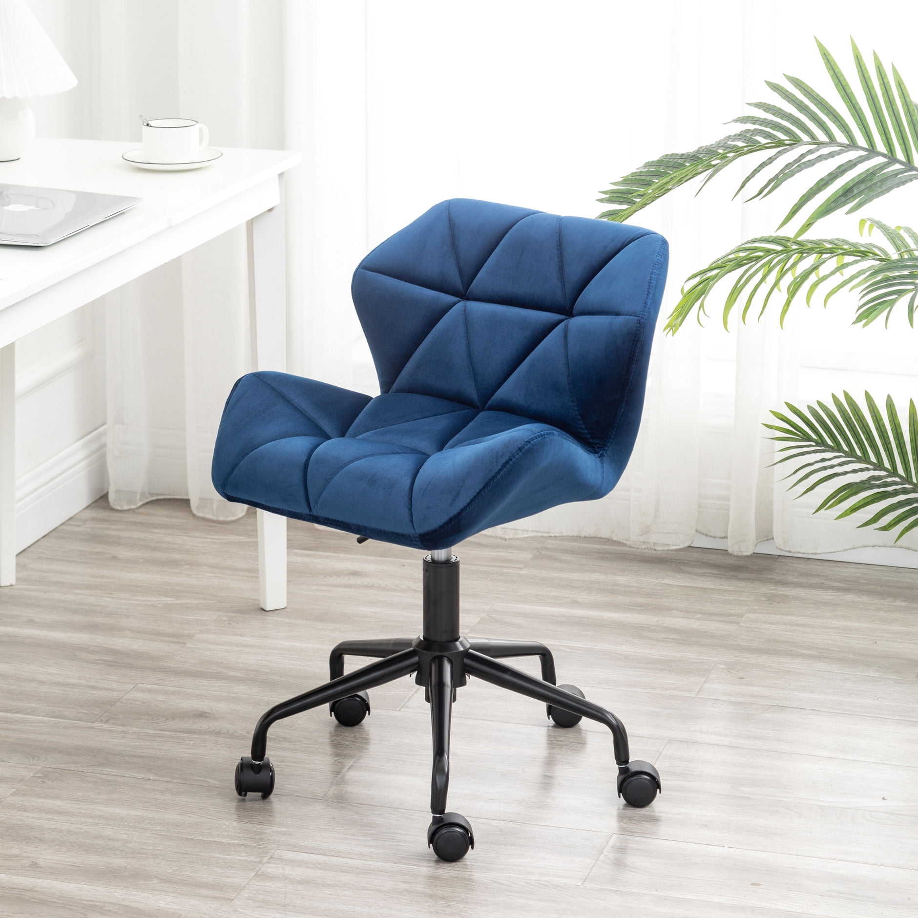 Dual-wheel Casters Design+High-density Foam”-“Office Mobility+Soft ...