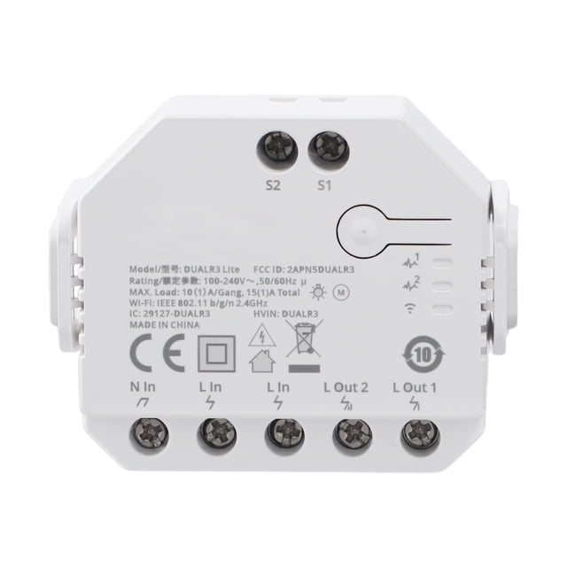 DualR3/Lite 2Way Switch Smart Home Refit Wireless WIFI APP Remote ...