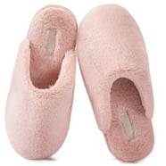Ecetana Cozy Slippers for Women Indoor and Outdoor Fuzzy House Shoes with Memory Foam - Walmart.com