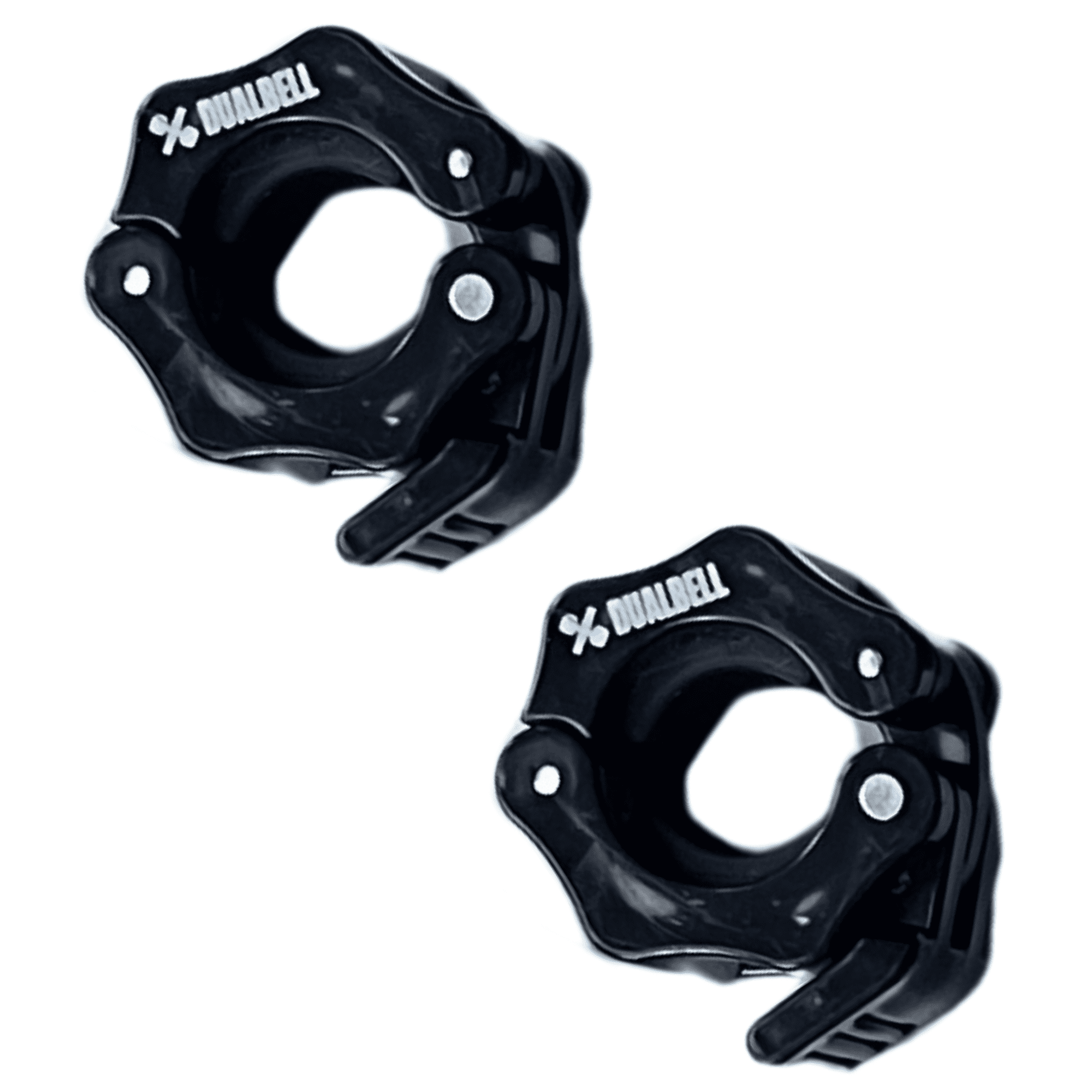 Dualbell Weight Collars, Quick Release Barbell Clamps for 1" Standard ...