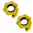 Dualbell Weight Collars, Quick Release Barbell Clamps for 1" Standard ...