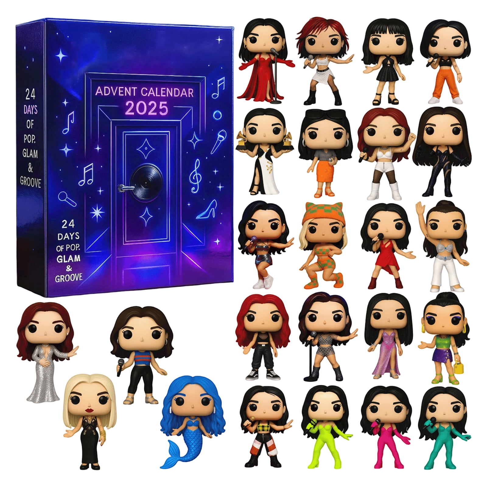 Dualipa Advent Calendar 2025, 24 Days Of Collectible Surprises With ...