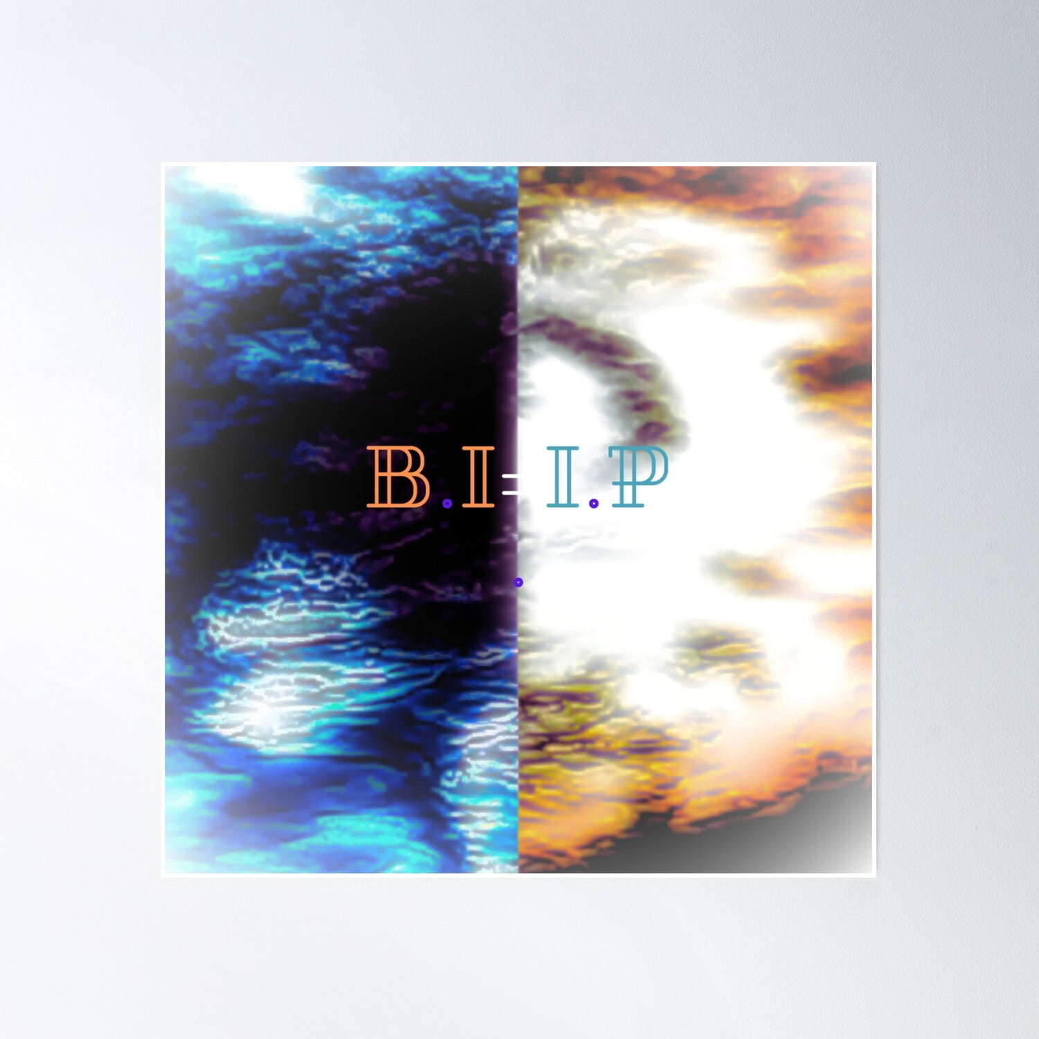 Duality Poster Wall Art, Modern Wall Decor, 30x30 UNFRAMED - Walmart.com