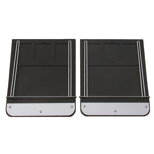 Dually Classic Mud Flap Set with Brackets, Weights & Anit-sails for ...