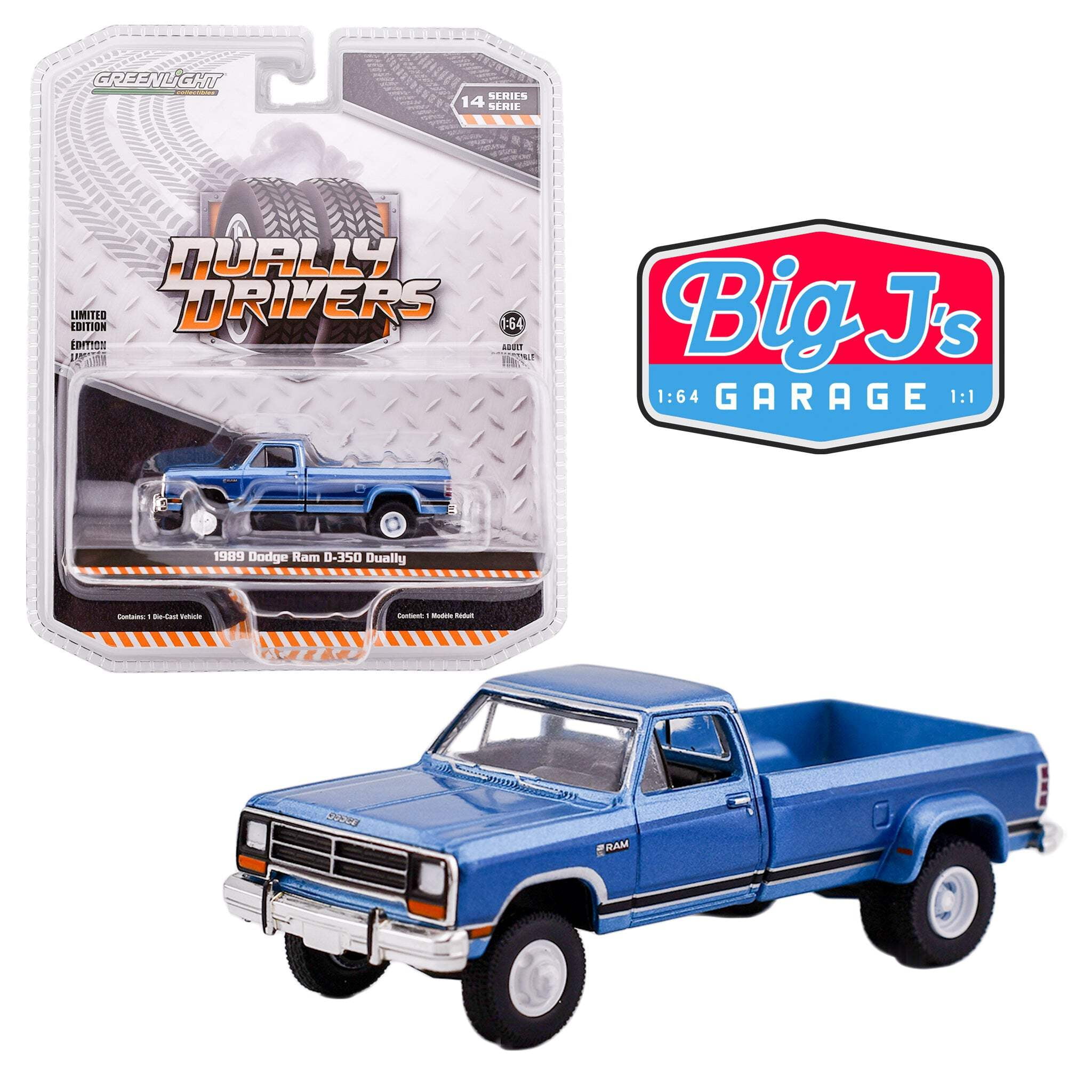 Dually Drivers Series 14 6-Car Assortment Greenlight Collectibles ...