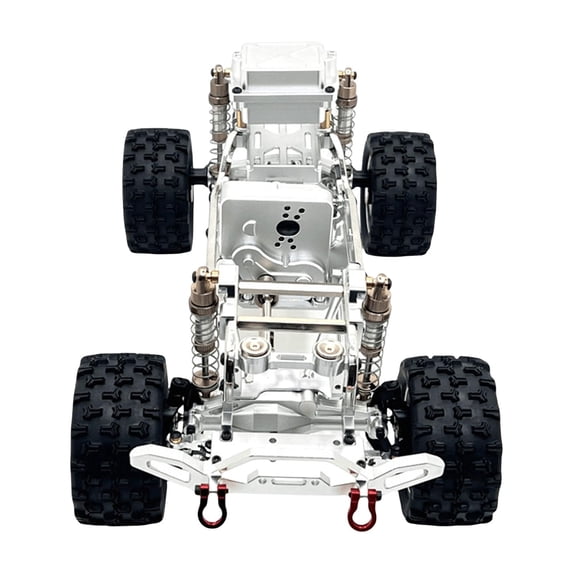 Dualoai 1/12 RC Car Body Chassis Frame Components with Beadlock Wheels ...