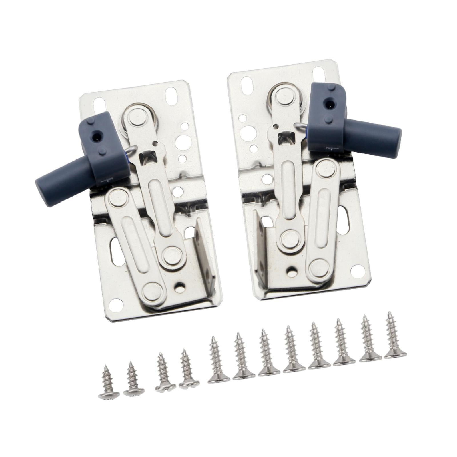 Dualoai 1 Pair Tray Hinges Cabinet Door Hinges Replacement for Kitchen ...