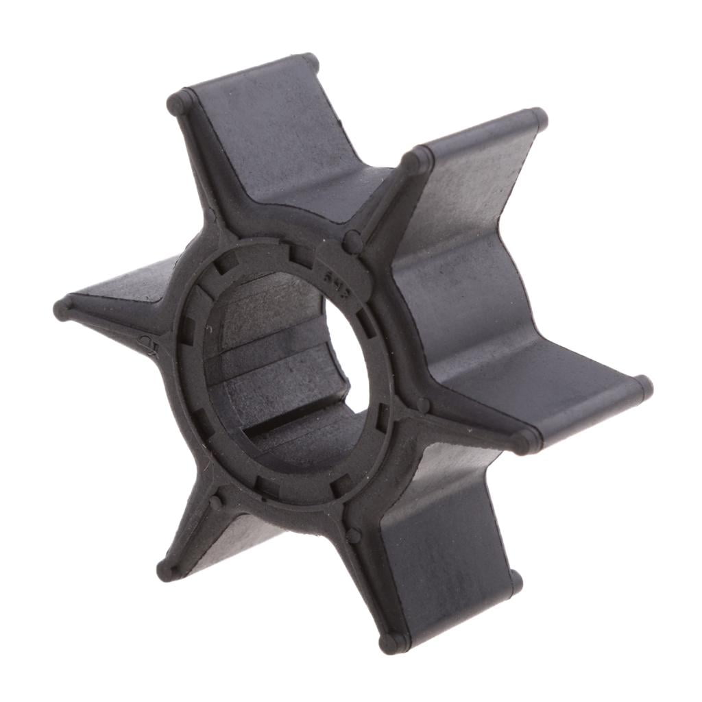 Dualoai 1 Piece Water Pump Impeller Outboard Impeller Replaces: 6H3 44 ...